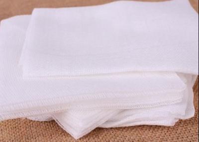 China 10 X 10 17 Threads Medical Gauze Swabs Non Sterile Folded Edges for sale