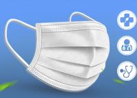 China Perfect Edging Medical Grade Face Mask 3 Layers Deodorization Protection for sale