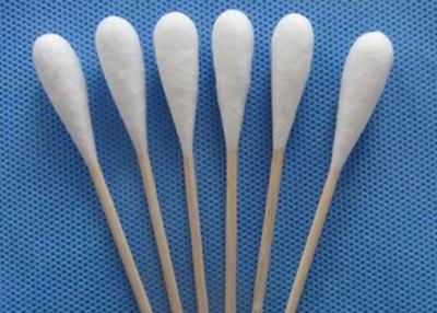 China 100mm Medical Cotton Swabs Good Absorbency For Surgical for sale