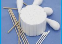 China Surgical Sterile Cotton Tips 80mm Medical Cotton Swabs for sale