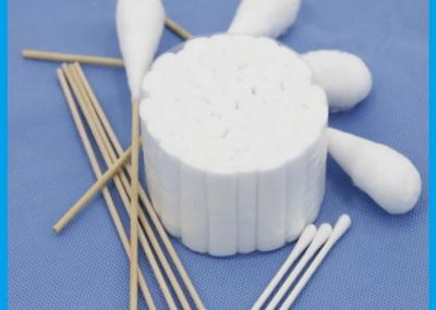 China Surgical Sterile Cotton Tips 80mm Medical Cotton Swabs for sale
