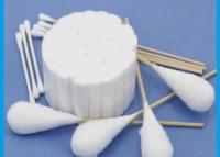 China Surgical Sterile Cotton Tips 80mm Medical Cotton Swabs for sale