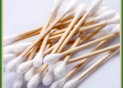 China Good Absorbency Medical Cotton Buds Surgical Swabs 70mm 75mm 80mm 100mm for sale