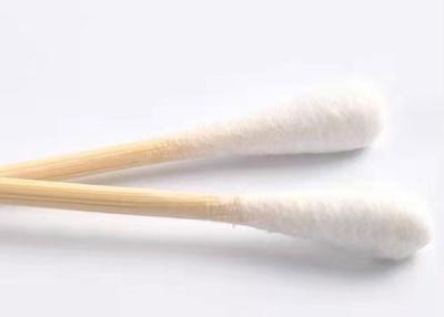 China Single / Double Round Head 100 Pcs Medical Cotton Swabs For Hospital for sale