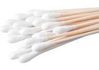 China Disposable Single Head Sterile Q Tips Medical Pure Cotton Swabs for sale