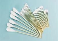 China Customized Medical Cotton Swabs Wooden Stick For Personal Care for sale