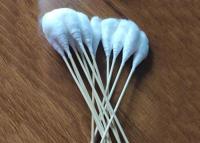 China Comfortable Round Head Medical Cotton Swabs For Clean for sale