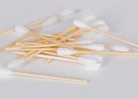 China Comfortable Round Head Medical Cotton Swabs For Clean for sale