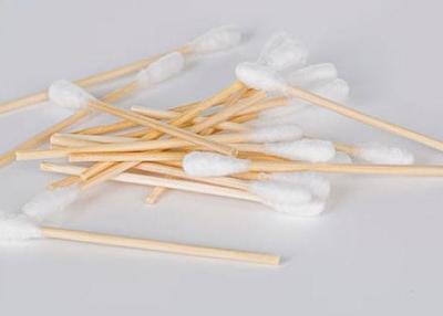 China Comfortable Round Head Medical Cotton Swabs For Clean for sale