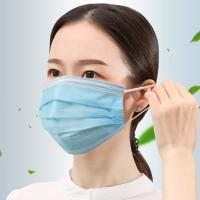 China 3 Ply Non Woven Free Breathing Disposable Medical Face Mask Dust Proof for sale