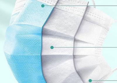 China 3 Ply Disposable Breathable Medical Face Masks For Personal Care for sale