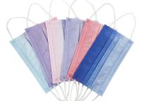 China 3 Ply Disposable Breathable Medical Face Masks For Personal Care for sale