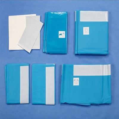 China Breathable 60 Gsm Surgical Disposable Gowns Block The Penetration Of Blood for sale