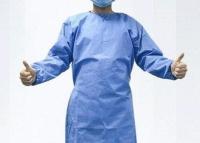 China S M L Disposable Surgical Gown Anti Static Anti Bacterial for sale