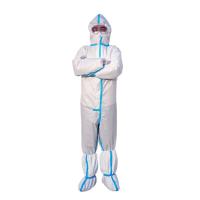 China FDA ISO9001 Anti Penetration Disposable Surgical Gown For Personal Protection for sale