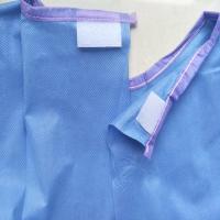 China Knitted Cuff Disposable Surgical Gown Used For Personal Protection for sale