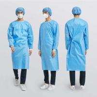 China Level 2 Disposable Surgical Gown ISO 13485 Block Blood Penetration for sale