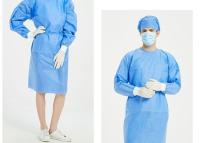 China Non Woven Fabric Disposable Surgical Gown Full Body Suit For Barrier Pathogens for sale
