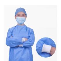 China Coverall Suit Disposable Surgical Gown Effectively Block Virus Penetration for sale