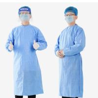 China 60 Gsm Surgical Isolation Gowns Comfortable Breathable For Hospital for sale