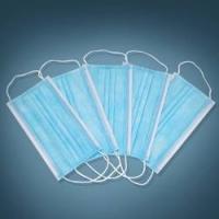 China Three Layers Disposable Earloop Face Mask Anti Bacteria Filter Rating 95% for sale