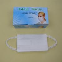 China Earloop Disposable Hospital Face Masks 3 Ply Comfortable for sale