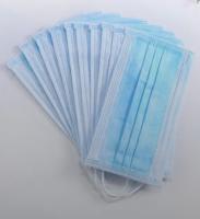 China Earloop Disposable Hospital Face Masks 3 Ply Comfortable for sale