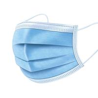 China Breathable Disposable Earloop Face Mask Adjustable Nose Bridge Clip For Face Shape for sale