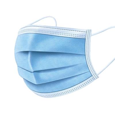 China Breathable Disposable Earloop Face Mask Adjustable Nose Bridge Clip For Face Shape for sale