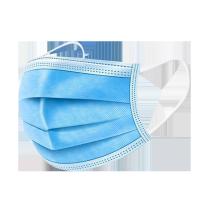 China 17.5 * 9.5CM Disposable Earloop Face Mask Non Sterilization Dust Proof for sale