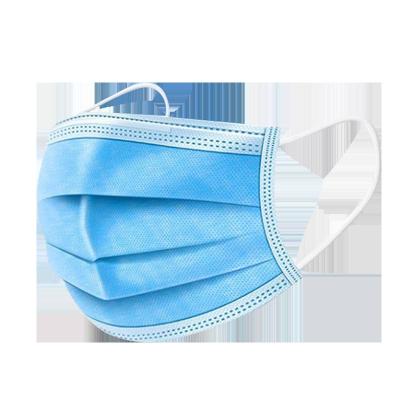 China 17.5 * 9.5CM Disposable Earloop Face Mask Non Sterilization Dust Proof for sale