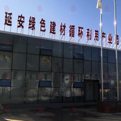 China BRICTEC Project Design Demonstration Decorative Bricks Project in Yan'An for sale