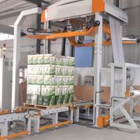 China Automatic Food Packing Machinery Packaging Equipment  Glass Bottles Cold Stretch Packaging System for sale