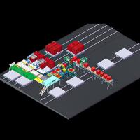 China Horizontal Vertical Automatic Setting Robot Belt Strapping And Packaging System for sale