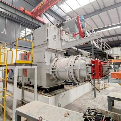 China VP75 Double Stage Vacuum Brick Extruder for sale