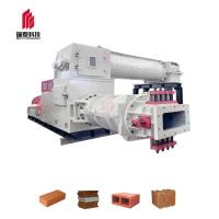 China 4500 X 2100 X 900mm Double Shaft Mixing Extruder 45kW Clay Making Machine for sale