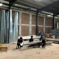 China Professional 90 Degree Cyclone For Drying Chamber And Bricks Drying Machine for sale