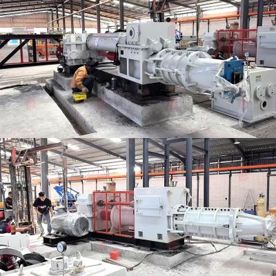 China Building Process in Malaysia CBT Project Decorative Brick Making Machine Production Line with Multi-Bucket Excavator for sale