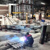 China Building Process in Malaysia CBT Project Decorative Brick Making Machine Production Line with Multi-Bucket Excavator for sale