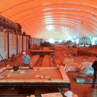 China Automatic Working WG Project Clay Brick Making Production Line Block Making Process for Custom Building for sale