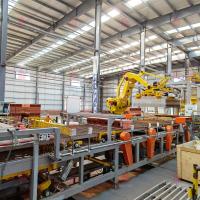 China Customizable Clay Brick Stacking and Packaging System with 500kg Robot and Industry 4.0 Compatibility for sale