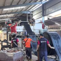 China Clay Brick Making Machine Front Stencil Mixing Extruder in Brick Making Process Plant for sale