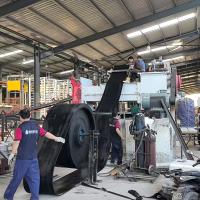 China Clay Brick Making Machine Front Stencil Mixing Extruder in Brick Making Process Plant for sale