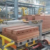 China Fully Automatic Brick Packaging System of Iraq Project in Najimadin of Xi'an Brictec for sale