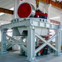 China High Capacity High Efficiency Wet Pan Mill for Clay Brick Production with Dual-function Design for sale