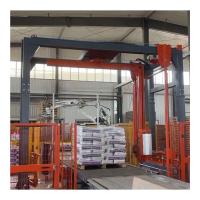 China Fully Automatic PLC Control Stretch Wrap Packing Machine for High Efficiency Brick Packaging for sale
