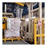 China Fully Automatic PLC Control Stretch Wrap Packing Machine for High Efficiency Brick Packaging for sale