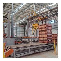 China Automatic Brick Packaging System with One-Touch Brick Type Switching and Multi-Brick-Type Automatic Packaging for Efficient Clay Brick Stacking for sale