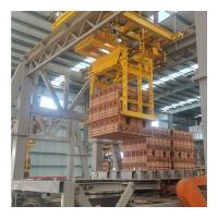 China Automatic Brick Packaging System with One-Touch Brick Type Switching and Multi-Brick-Type Automatic Packaging for Efficient Clay Brick Stacking for sale