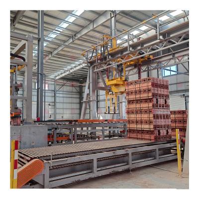 China Fully Automatic Robot Loading Brick Packaging Machine with One-Touch Brick Type Switching for Efficient Brick Unloading System Fully Automatic Block Making Machine for sale
